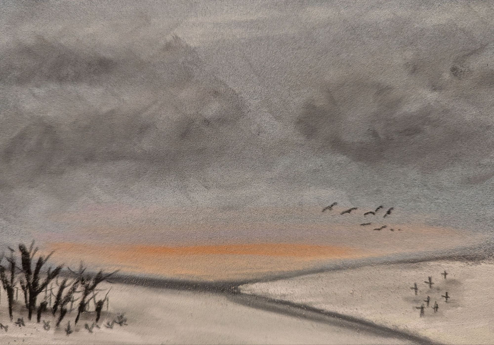 Winter Sunrise | The Art of M. Elisabeth Howell